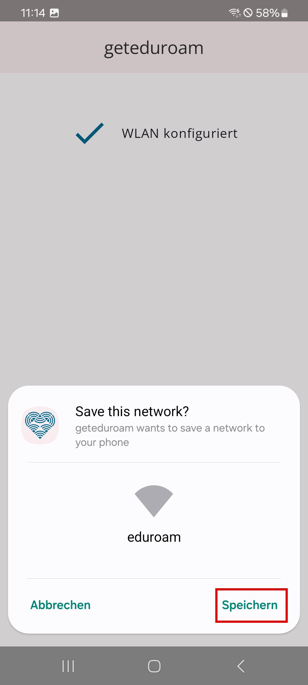 WLAN unter Android einrichten über geteduroam - Universität Bielefeld