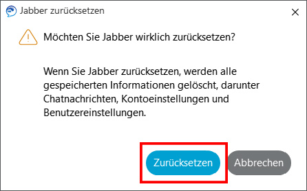 Softphone: Jabber Soft-Reset - Universität Bielefeld