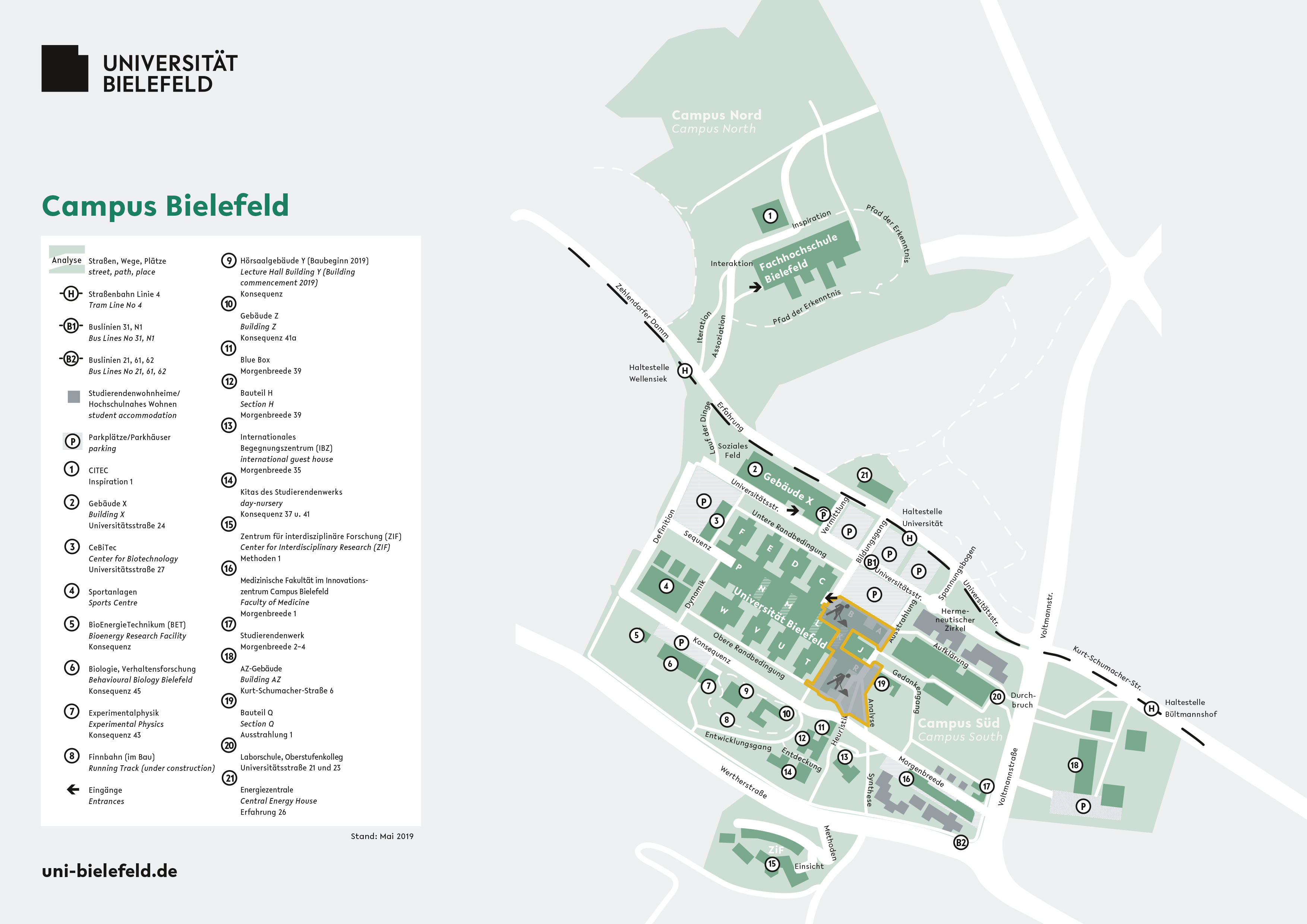 Campus Bielefeld - Universität Bielefeld